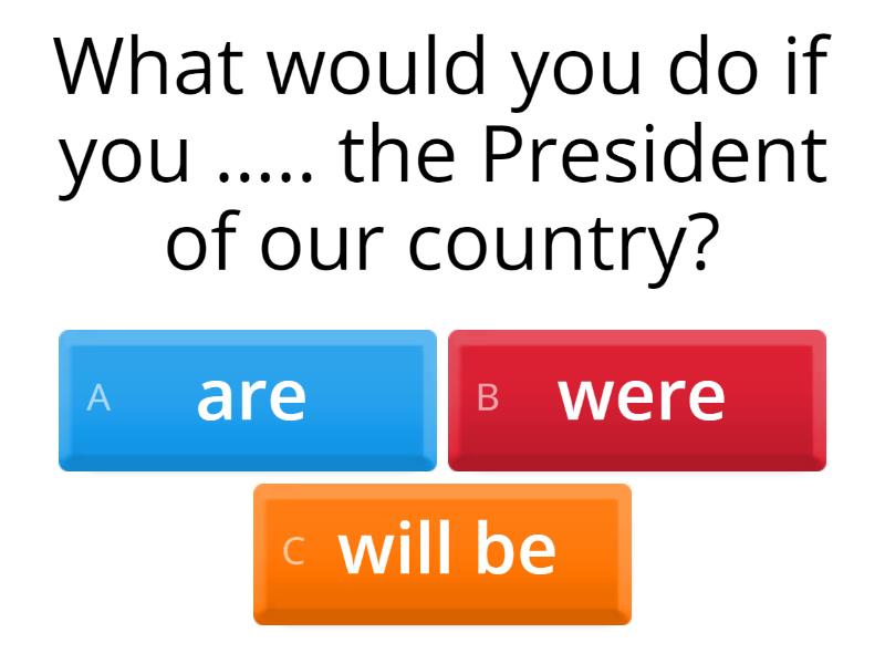 Second Conditional Exercises Quiz
