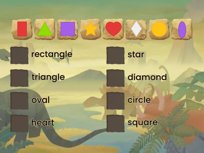 Basic Shapes - Match up