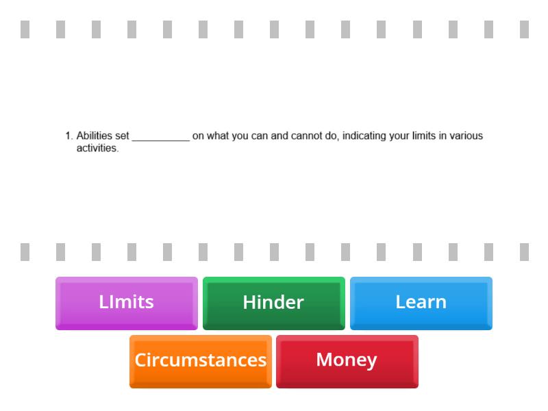 Lesson 2:Roadblock - Find the match