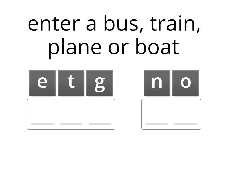 prepare 2 unit16 phrasal verbs - Anagram