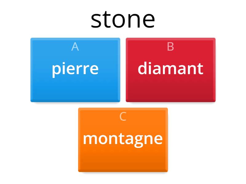 Stones - Quiz