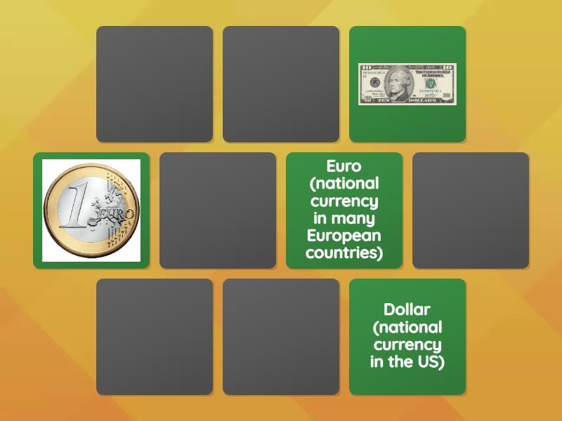 Currency - Matching pairs