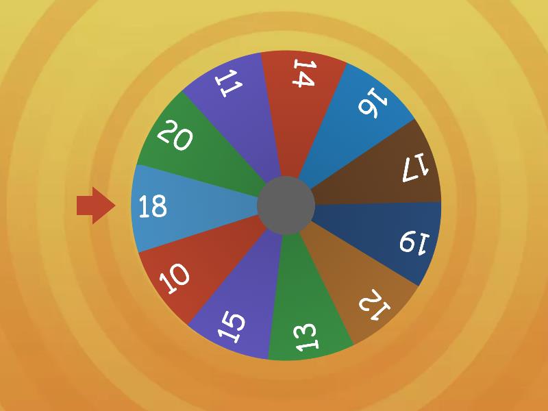 RULETA DE NUMEROS - Random wheel