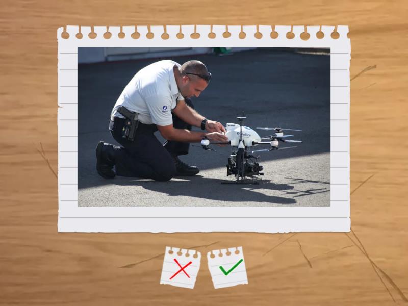 APPLICATIONS FOR DRONES - Flash cards