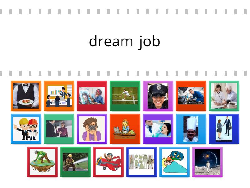 flyers_unit 6 dream job - Find the match