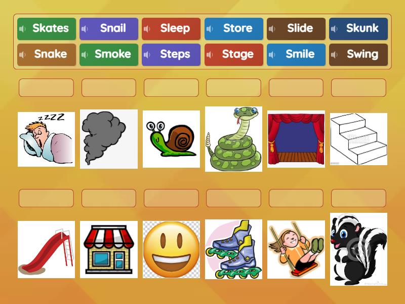 Consonant Blends 2 - Match up
