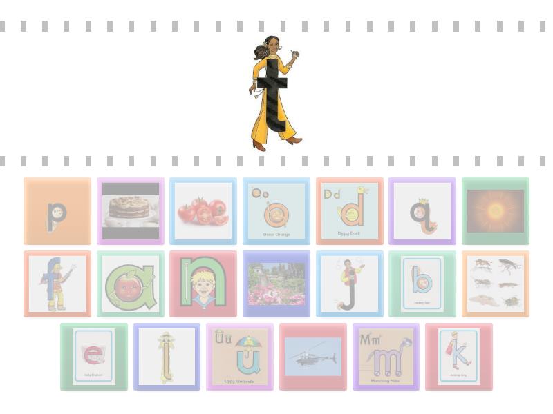 Letterland: Matching Game - Find the match