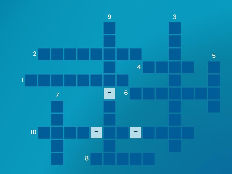 Entertainment - Crossword