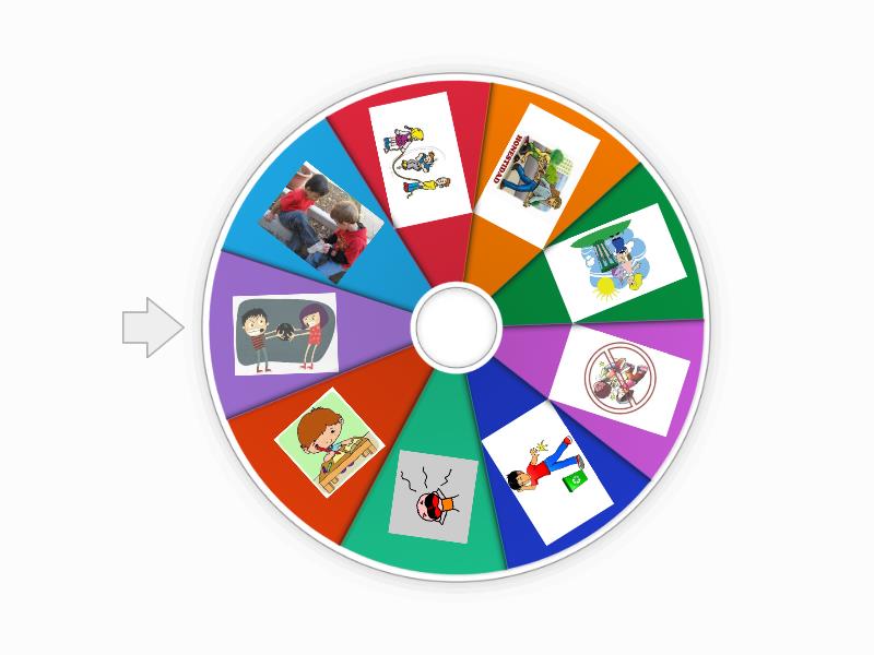 RULETA DE LOS VALORES Y EL INRESPETO. - Spin the wheel