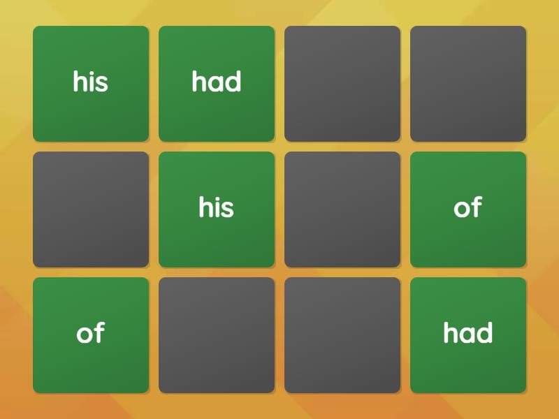 P3 HFW set 1 LA - Matching pairs