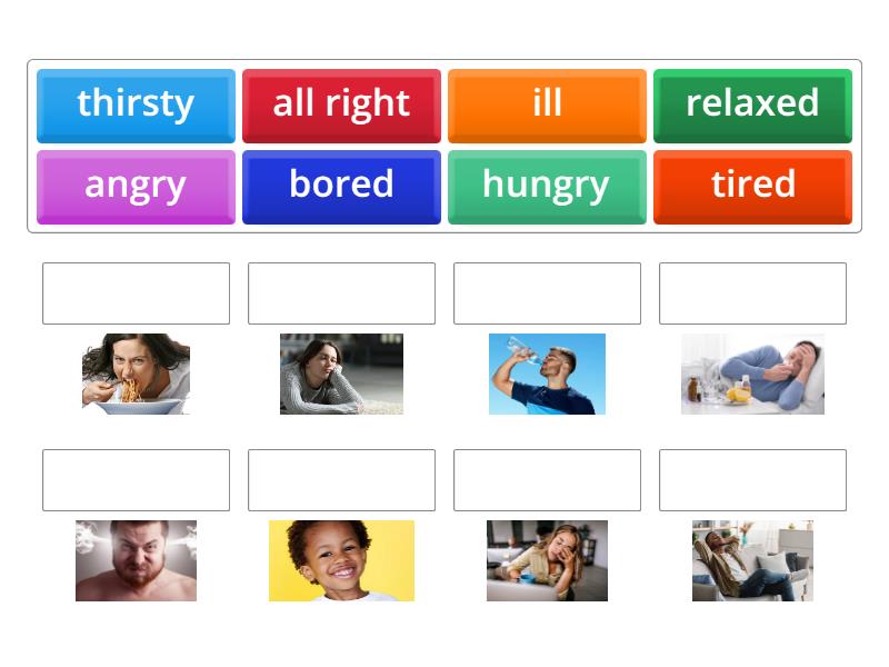 emotions A1 - Match up