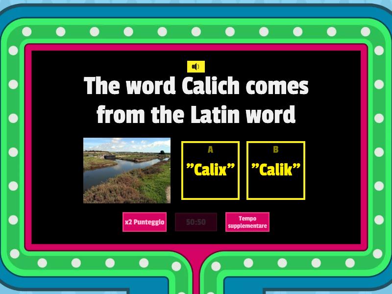 The Lagoon - Gameshow quiz