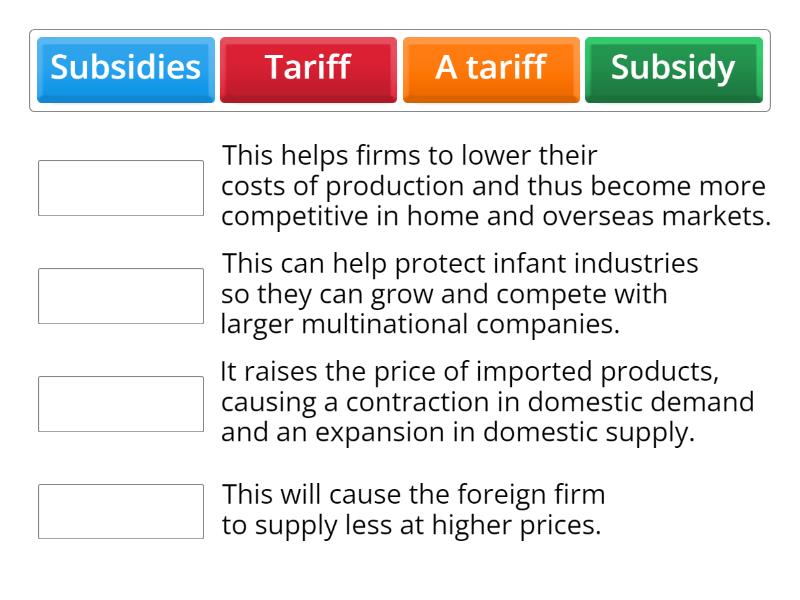 N5 Economics Understanding Global Trade - Barriers to Trade Impacts ...