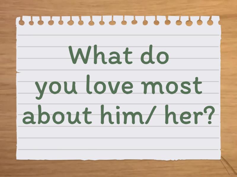 TOPIC 1: A FAMILY MEMBER OR A CLASSMATE - Flash cards