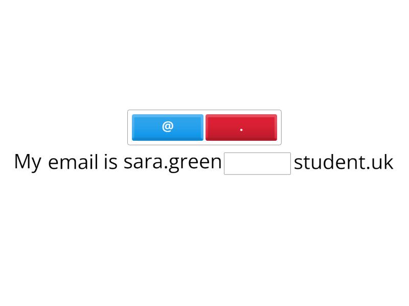 Missing punctuation/symbol - Complete the sentence
