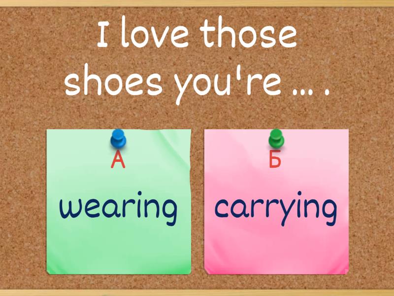 Pre-Intermediate Unit 8B (confusing verbs) - Quiz