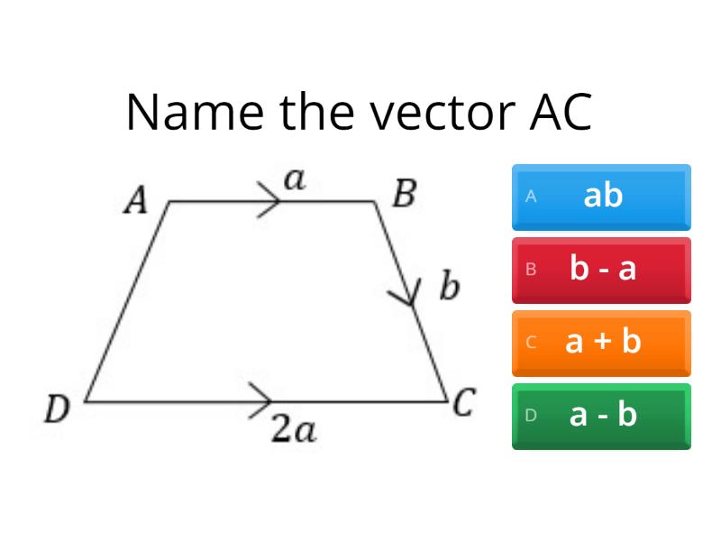 Vectors GCSE QUIZ - Questionário