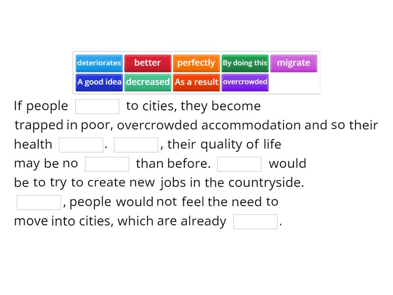 COMPLETE THE GRAPHS - Complete the sentence