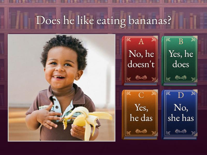 Like / likes questions - Quiz