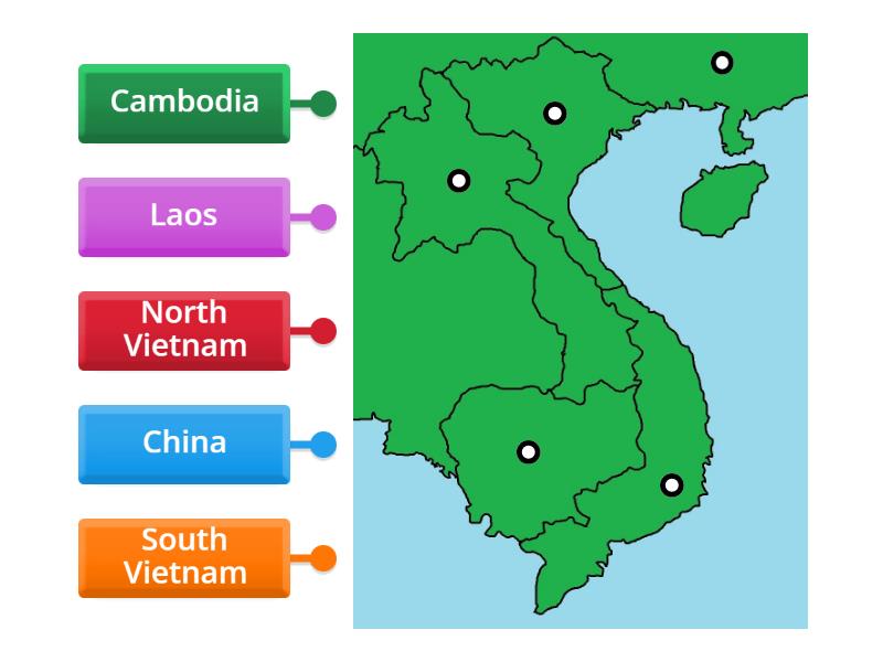 Vietnam Mapping Review - Labelled diagram