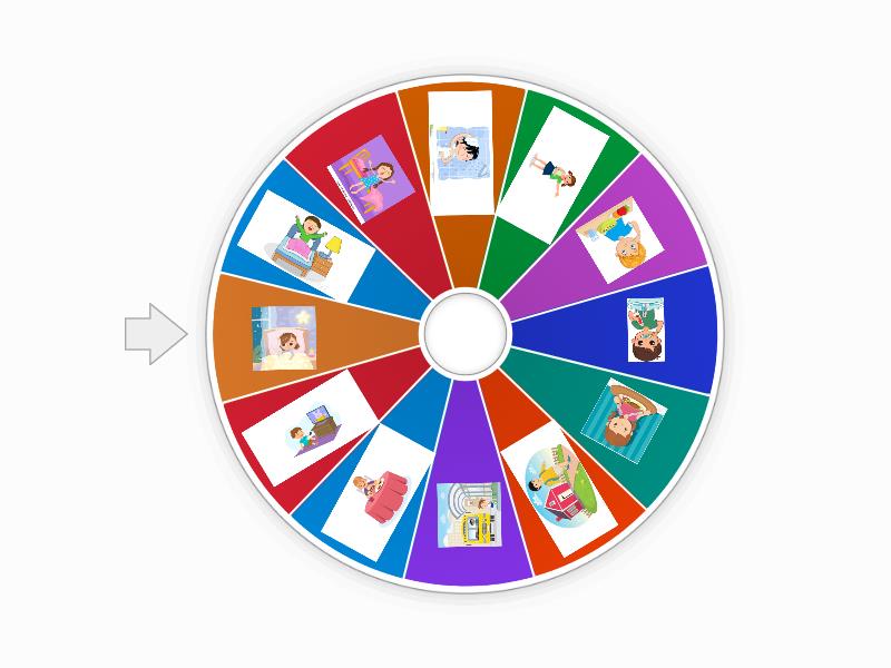 DAILY ROUTINES - Spin the wheel