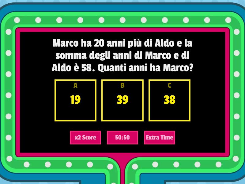 Problemi - Gameshow quiz