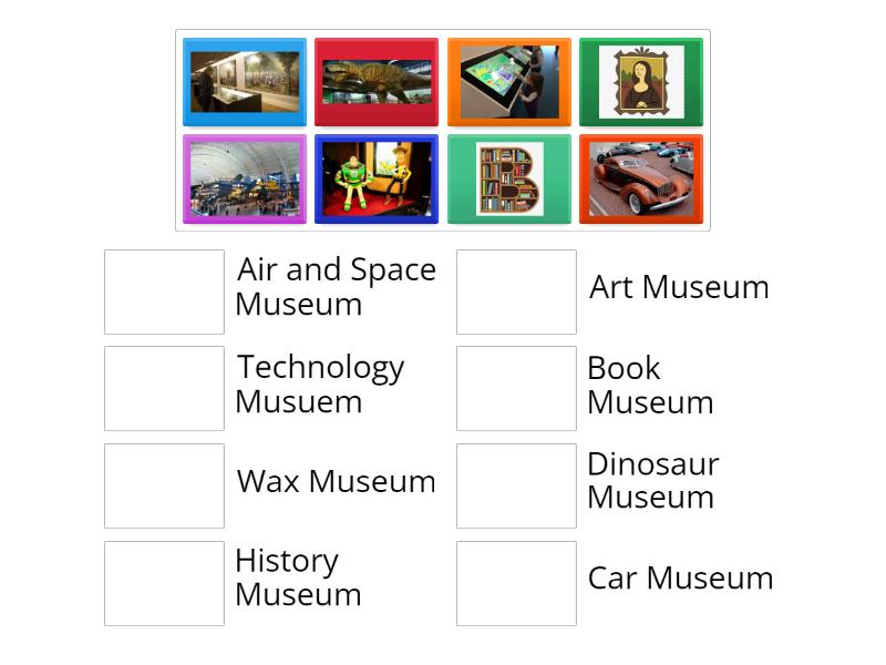 Type of Museum - Match up