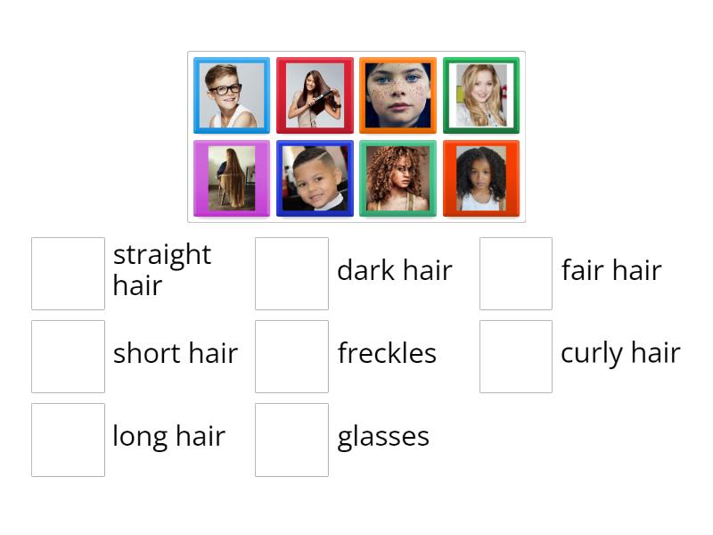 Beehive 3 Unit 1 - Types of hair - Match up