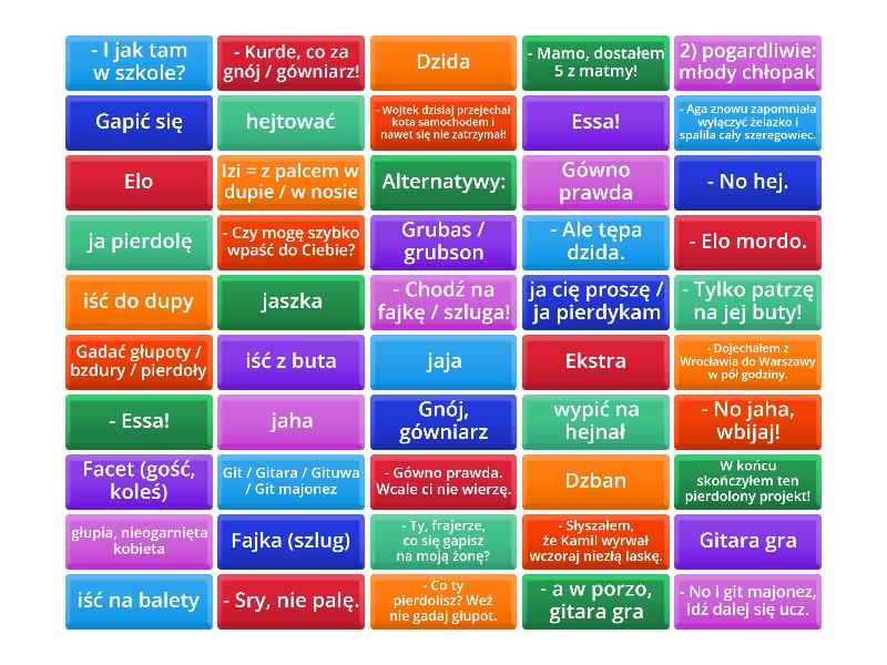 Slang Flip Tiles