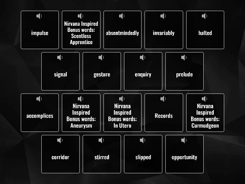 Pronunciation Task 1 (Bank) - Flip tiles