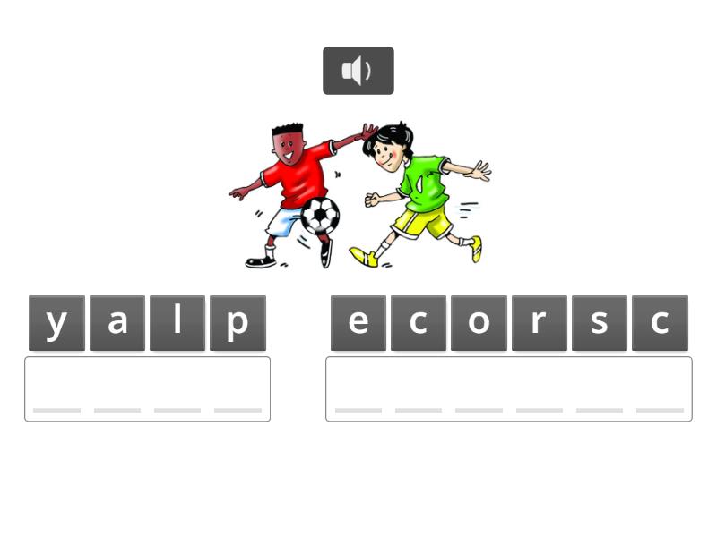 13 Activities Sp3 - Anagram