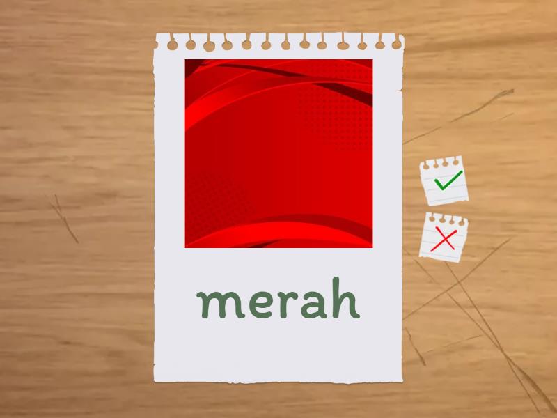 warna - Flash cards