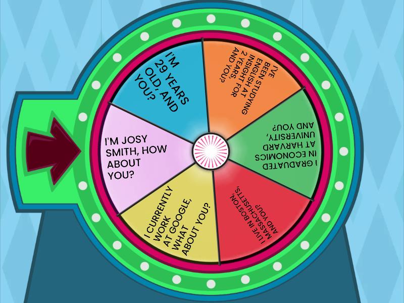 6. CONVERSATION - Spin the wheel