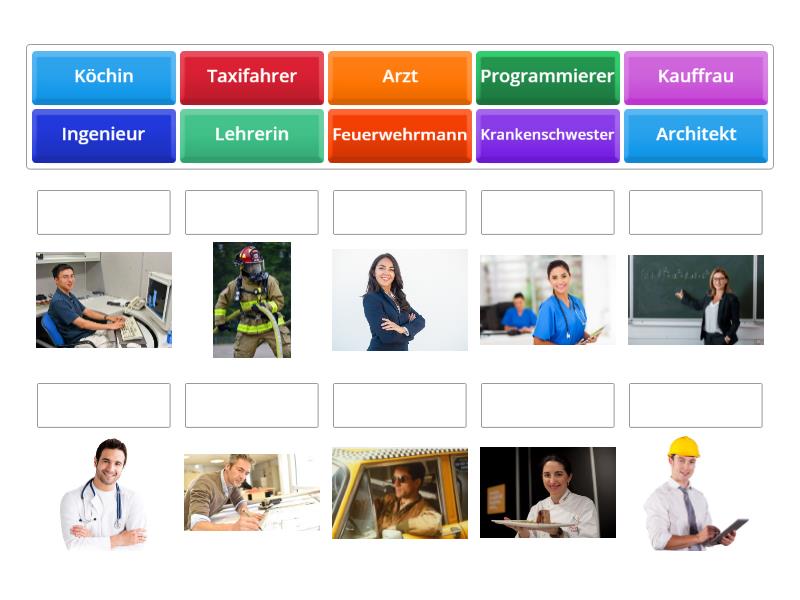 Berufe - Match up