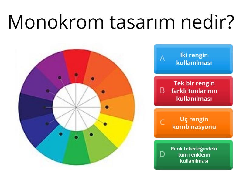 RENK TEORİSİ - Quiz