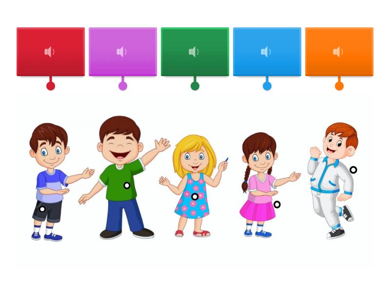 CLOTHES - who is who? - Labelled diagram