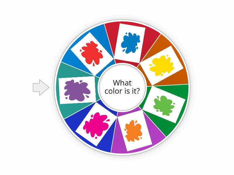 Colors - Spin the wheel