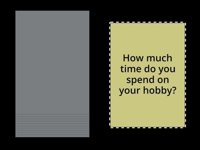 Speaking time - Speaking cards