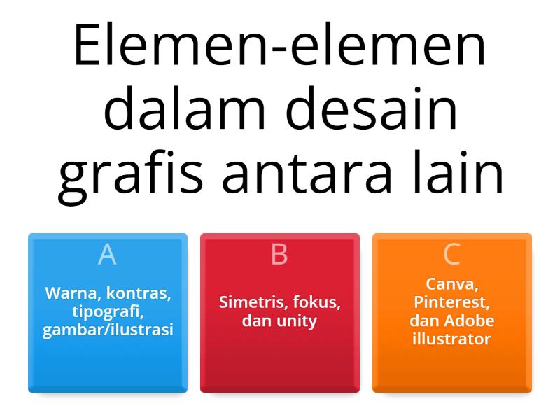 7. Pop-up : Dasar Desain Grafis #2 - Quiz
