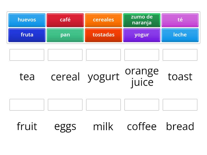 Breakfast - Match up