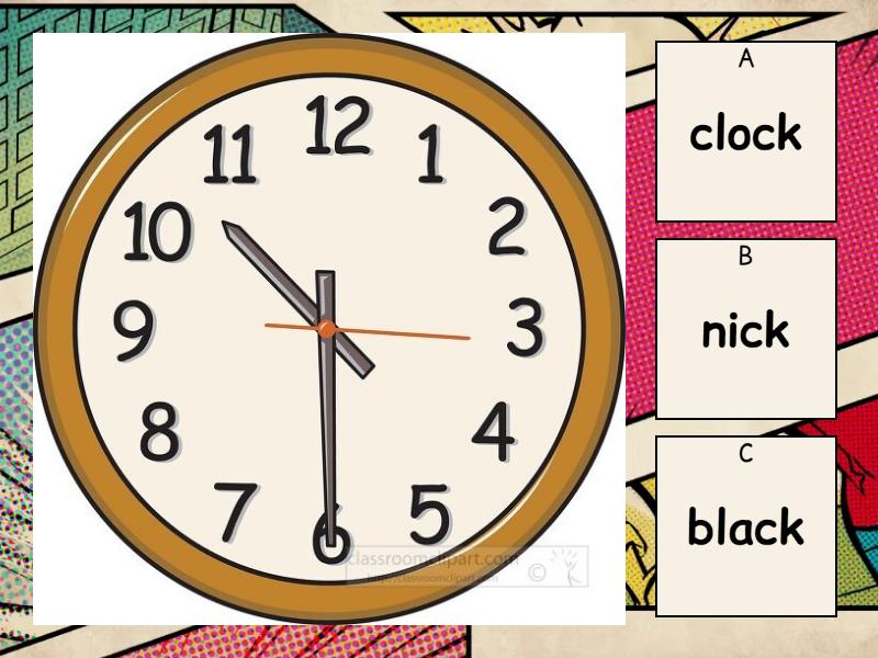 Unit 4: Lesson 7-ck-nk : Look and choose - اختبار تنافسي