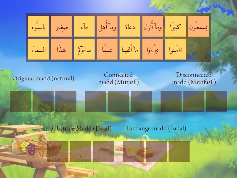 Types of Madd - Ordenar por grupo