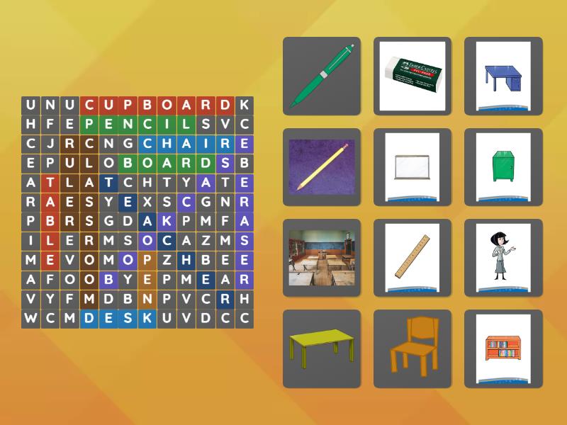 Kid's box 2 unit 2 - Wordsearch