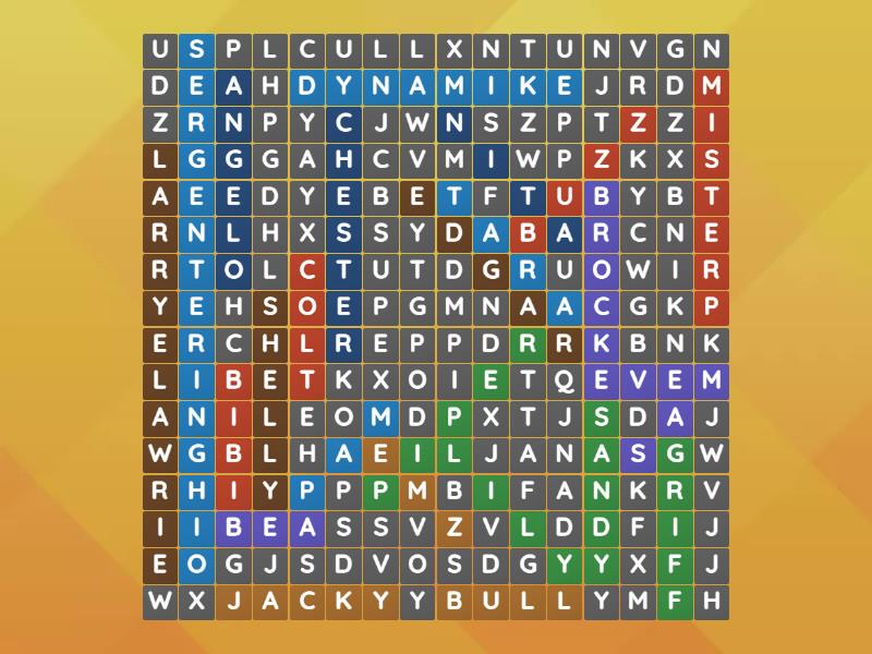 Brawl Stars - Wordsearch
