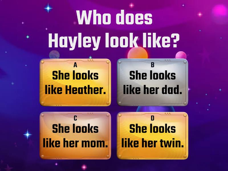 Physical Description - Quiz