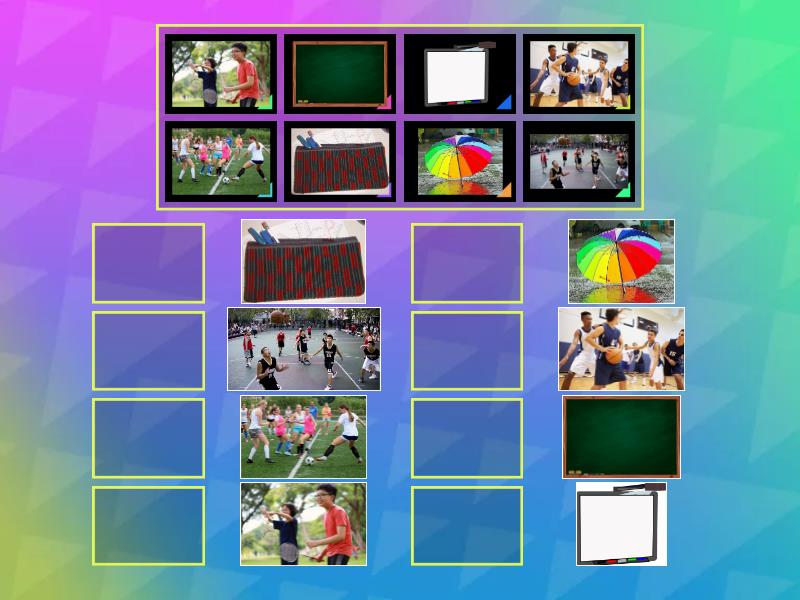 Picture Memory Game - Match up