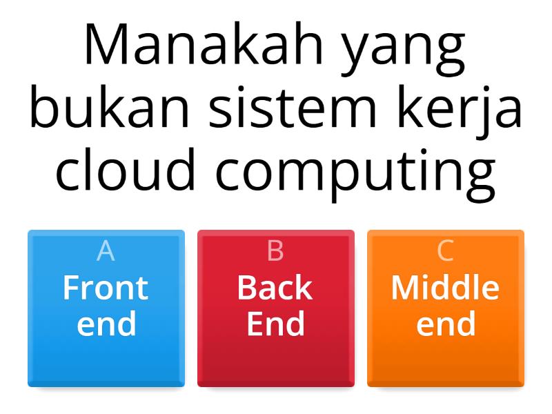 Cloud Computing - Quiz