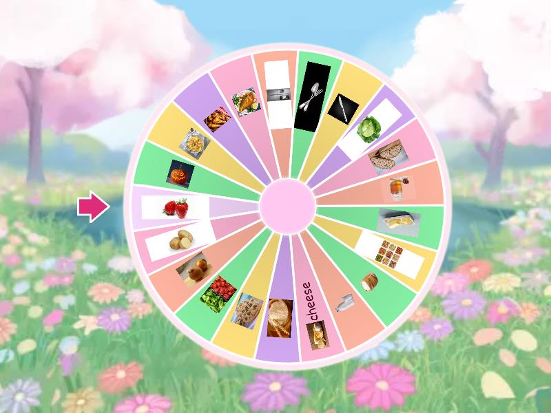 food - Spin the wheel