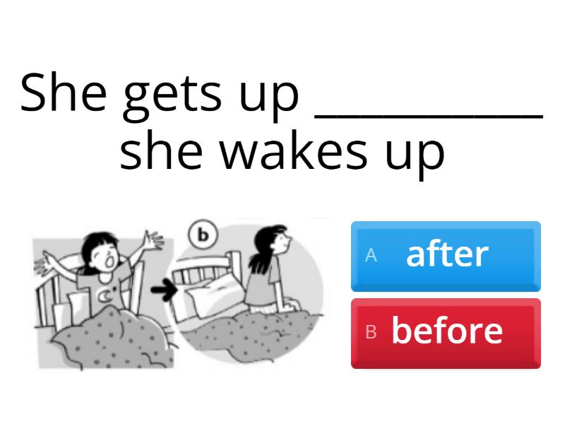 Before and after quiz - Cuestionario