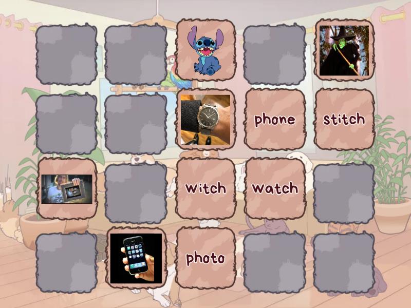 ph/gh + tch - Matching pairs